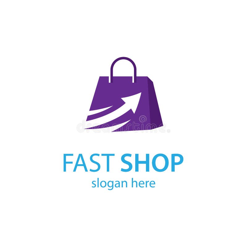 Fast Shop, Shopping Cart, Trolley, Online Shop Logo Ideas. Inspiration ...
