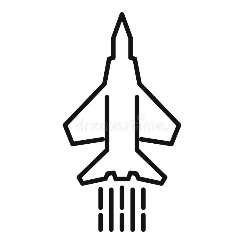 Fast Speed Airplane Icon Outline Vector. Pace Panel Stock Vector ...