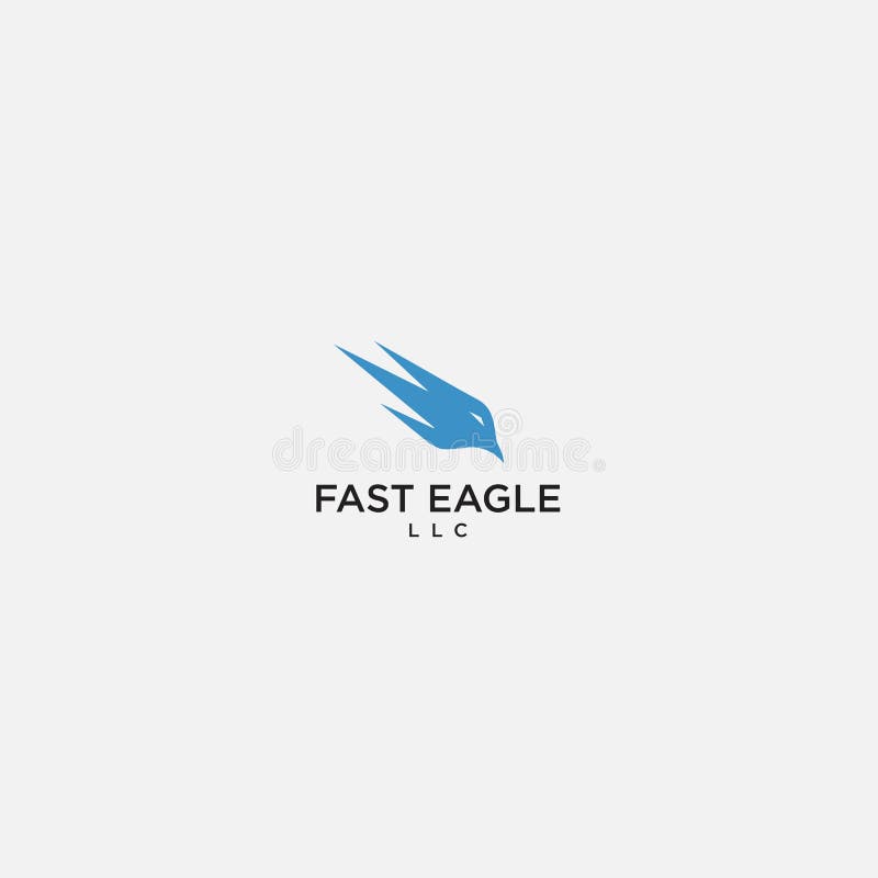Eagle Wings Fast Logo Stock Illustrations – 768 Eagle Wings Fast Logo ...