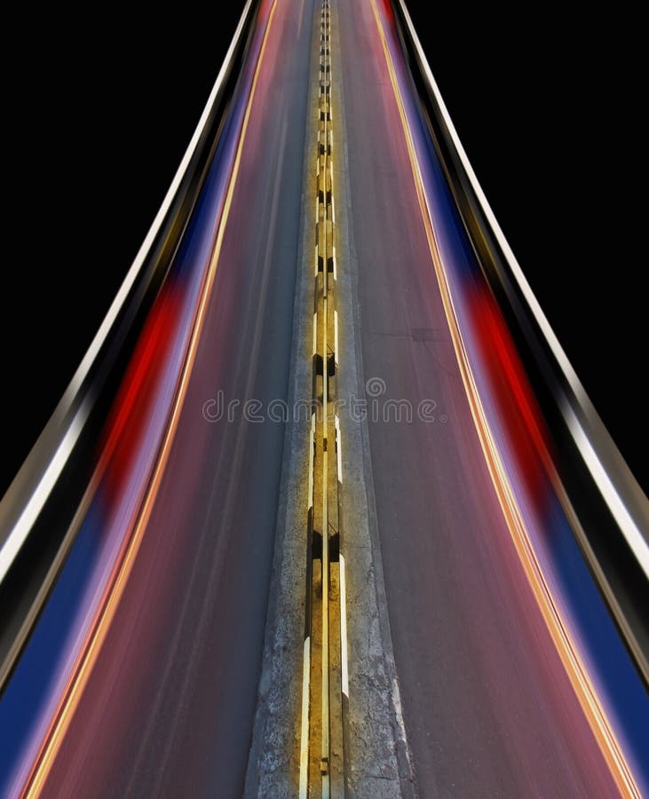 Fast-speed highway of city stock photo. Image of dazzling - 15340596