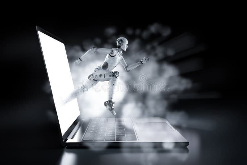 Fast Speed Technology Concept Stock Illustration - Illustration of ...