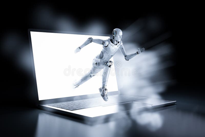 Fast Speed Technology Concept Stock Illustration - Illustration of ...
