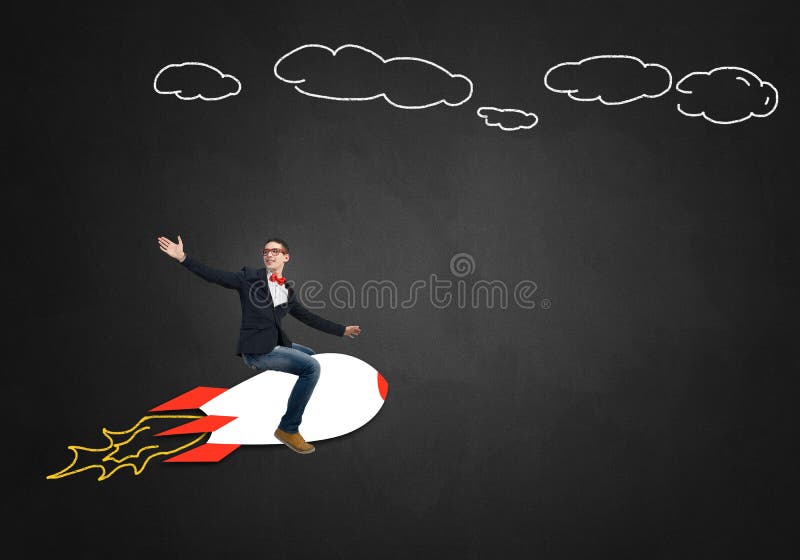 Fast and speedy stock illustration. Illustration of executive - 58570221