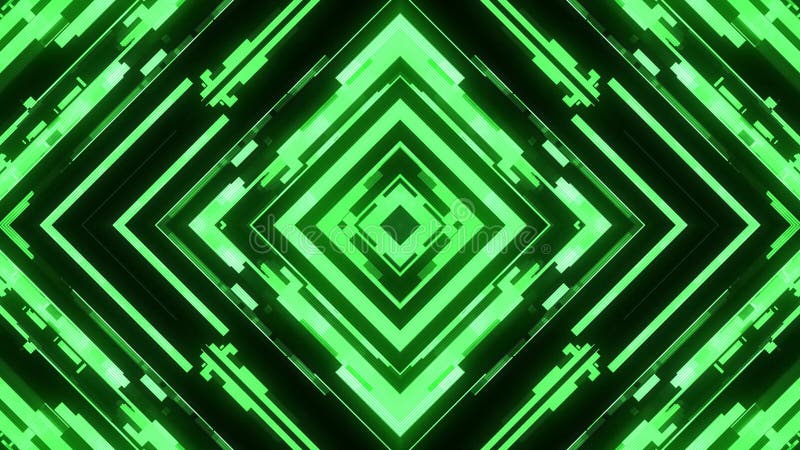 Fast Symmetrical Shiny Diamond Shape Glitch Interference Screen ...