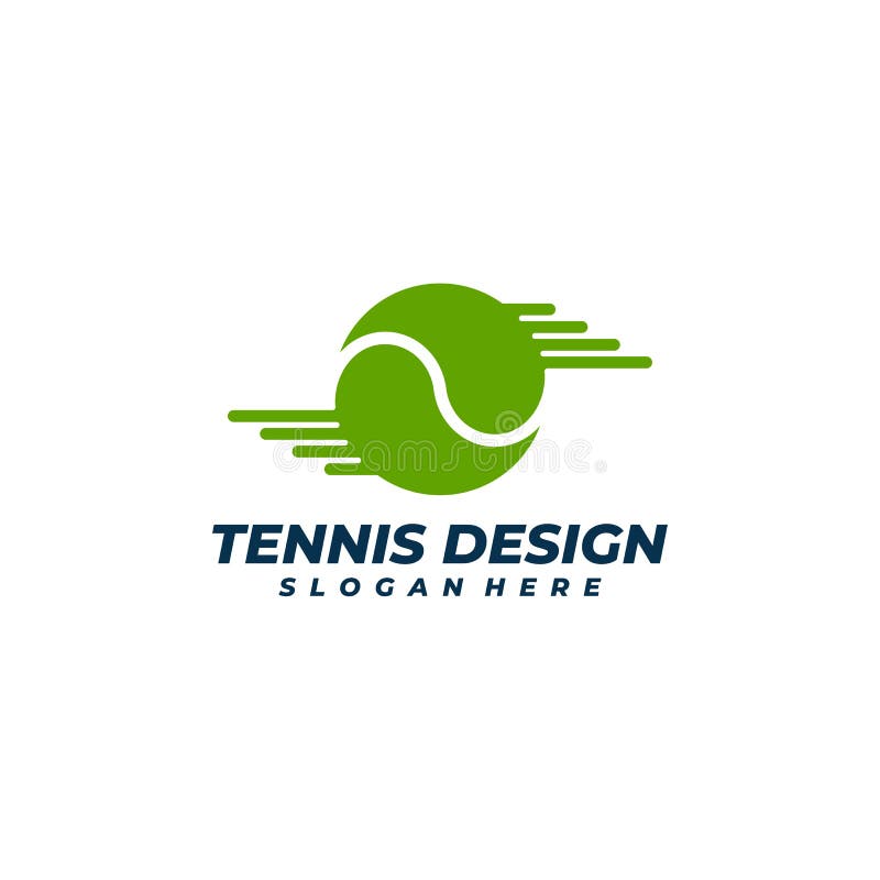 Fast Tennis Logo Vector Template, Creative Tennis Logo Design Concepts ...
