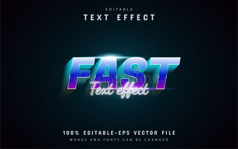 Fast Font Editable Stock Illustrations – 1,106 Fast Font Editable Stock ...