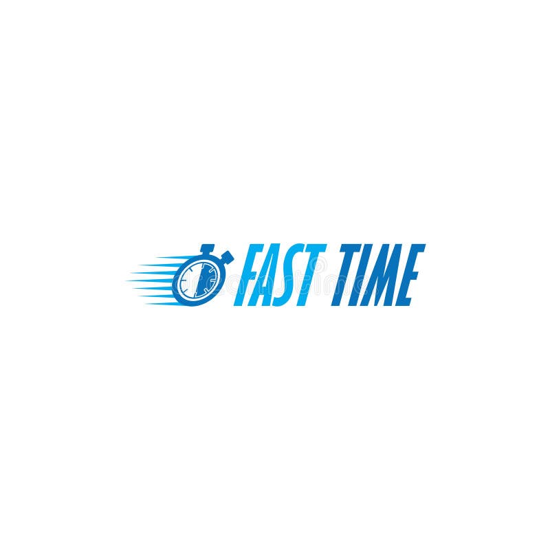 Faster Logo Fast Fire Stopwatch Concept Stock Illustrations – 56 Faster ...