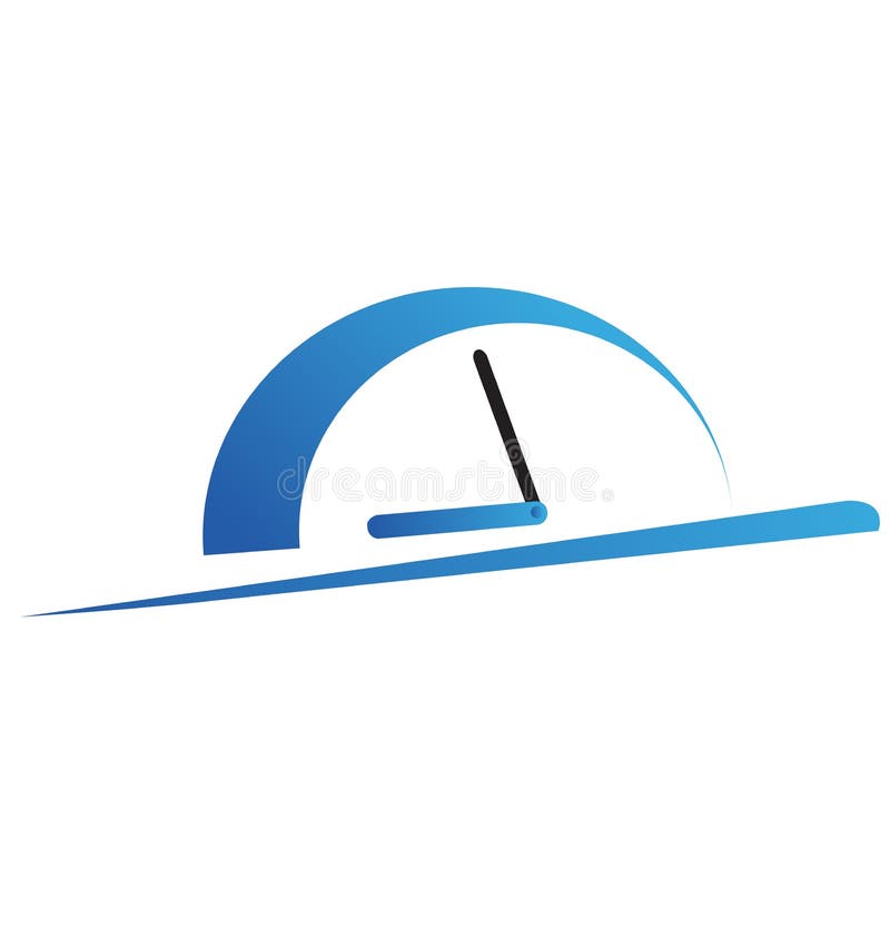 Fast Time Concept, Rush Hour Logo, Training Session Icon Stock Vector ...