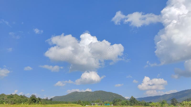 Fast Time Lapse of Clouds and Mountain in Thailand Stock Footage ...