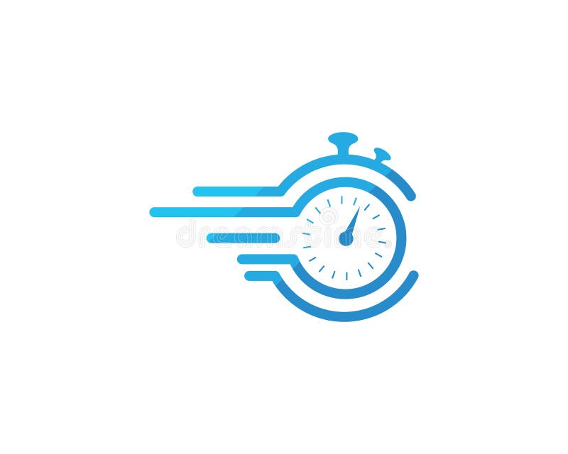 Fast Time logo vector stock vector. Illustration of hour - 121378585