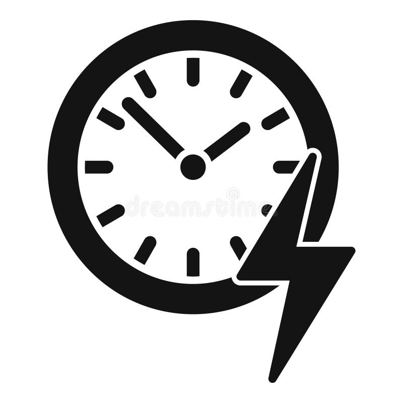 Fast Time Run Icon Simple Vector. Online Home Work Stock Vector ...