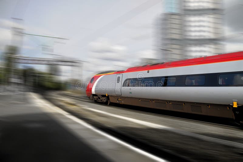 Fast train stock photo. Image of commuting, transportation - 15962662