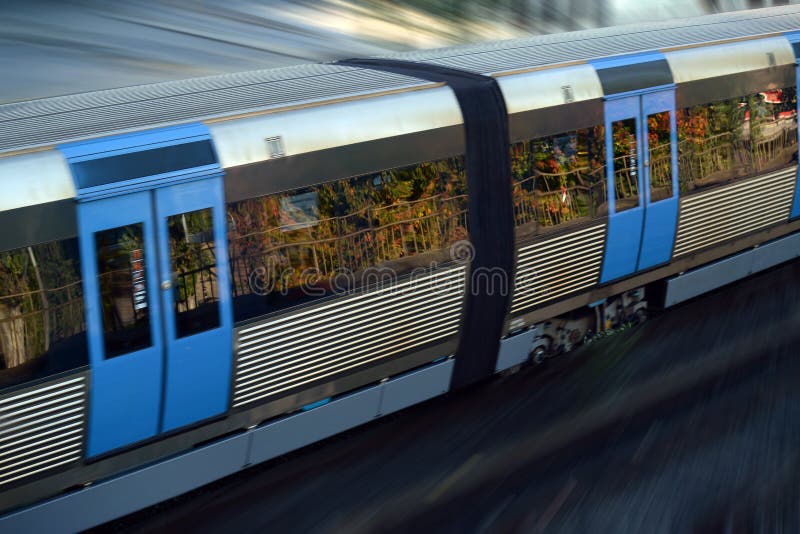 Fast train concept stock image. Image of high, path - 151722799