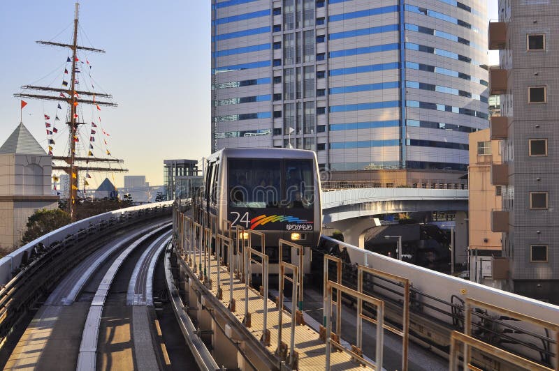 Fast Train ( Light Rail Transport ) Editorial Photo - Image of curve ...