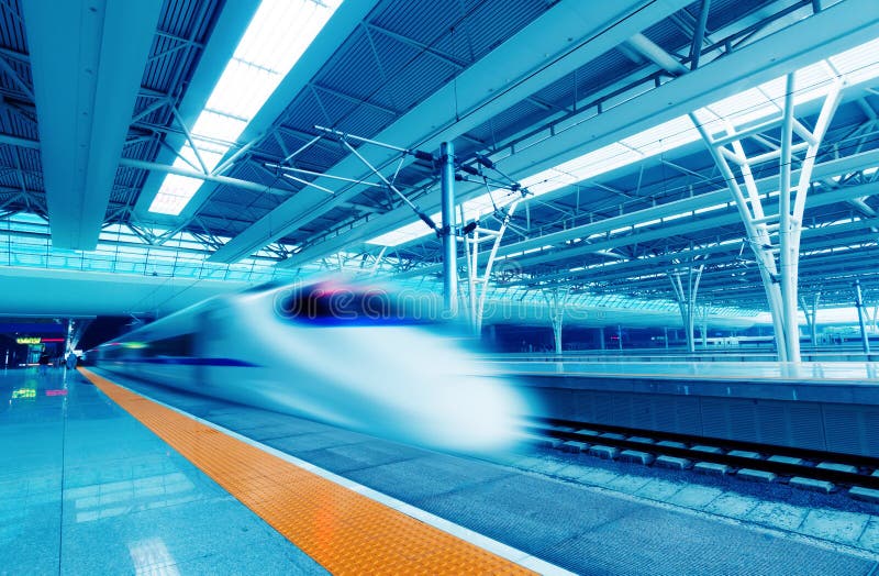 Fast trains stock photo. Image of commute, china, movement - 30296964