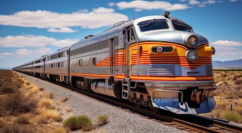 Train on the Rails, Train on the Railway, Train in Motion, Train on the ...