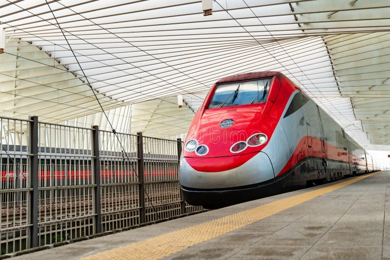 Fast train editorial photo. Image of italy, modern, vehicle - 312912856