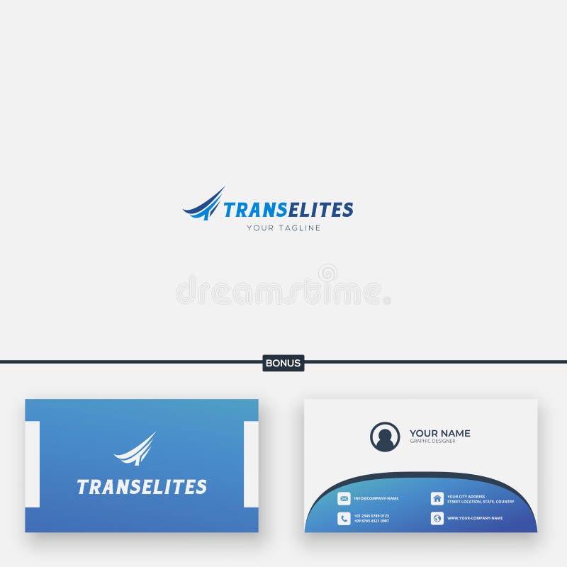 Fast Transport Trucking Logo Shipping Stock Vector - Illustration of ...