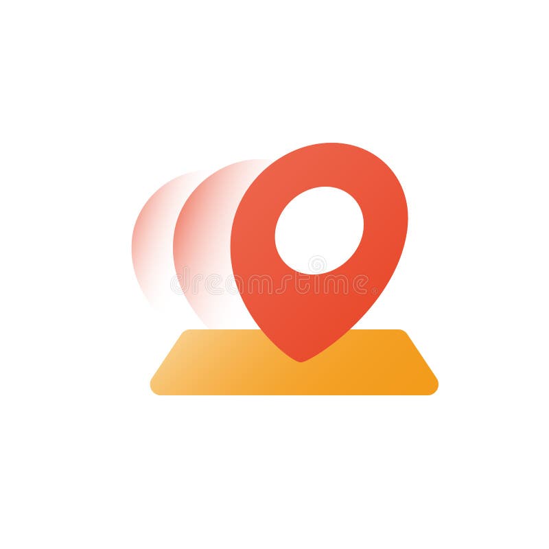 Fast Transportation, Travel Destination, Map Location Red Pointer, Move ...