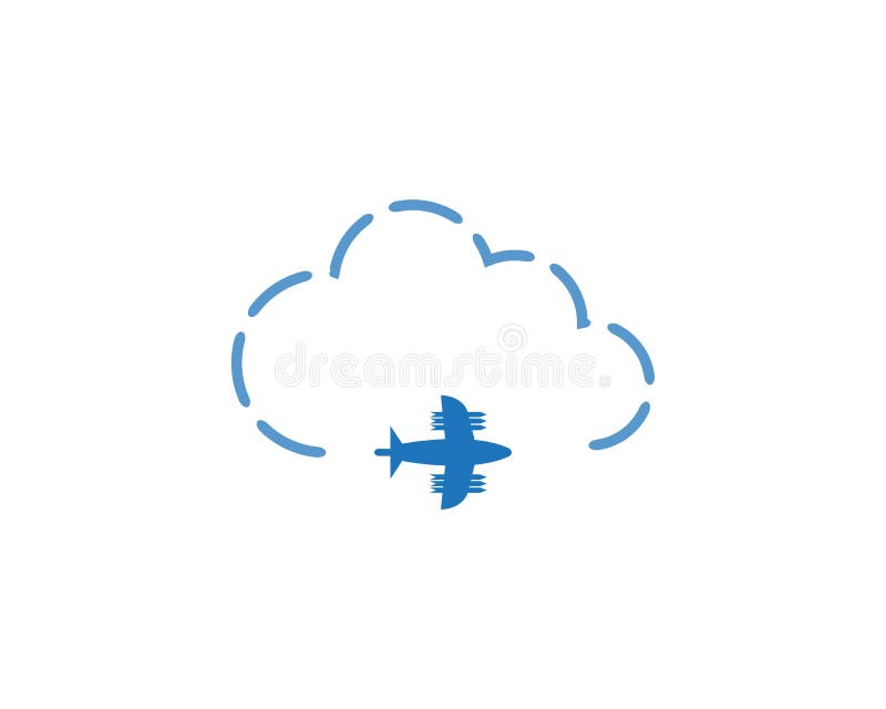 Fast Travel Agency Logo Template Stock Vector - Illustration of ...