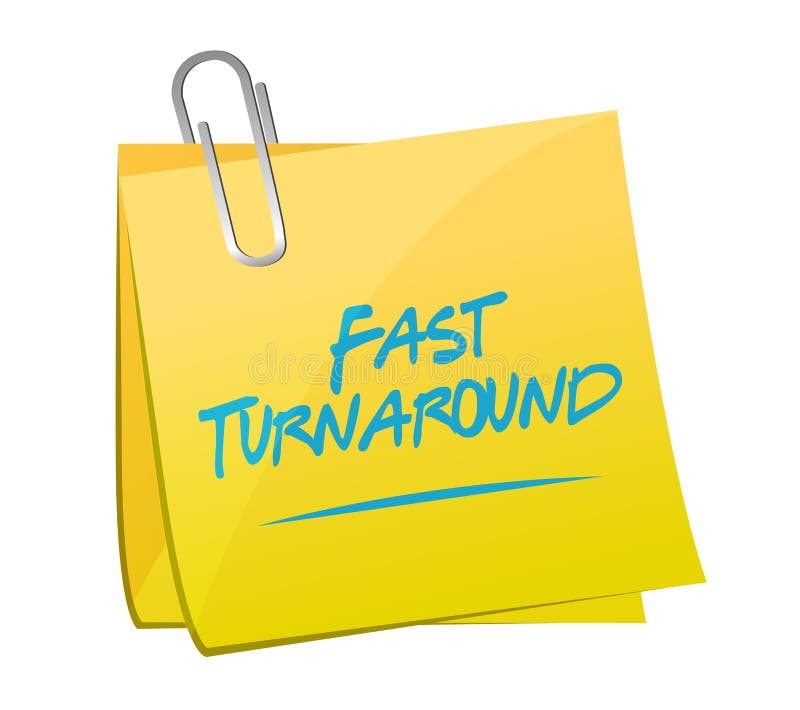 Fast Turnaround Stock Illustrations – 974 Fast Turnaround Stock ...