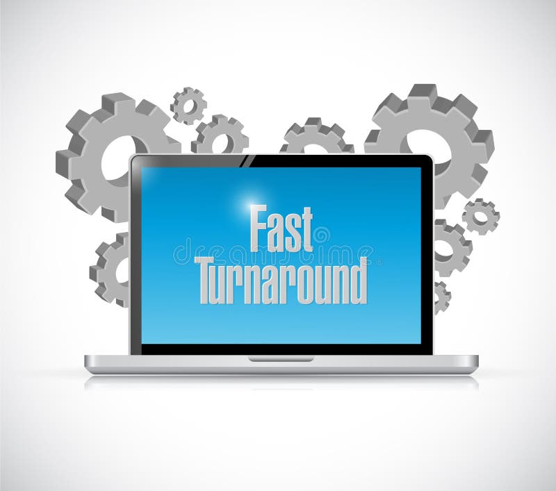 Fast Turnaround Stock Illustrations – 741 Fast Turnaround Stock ...