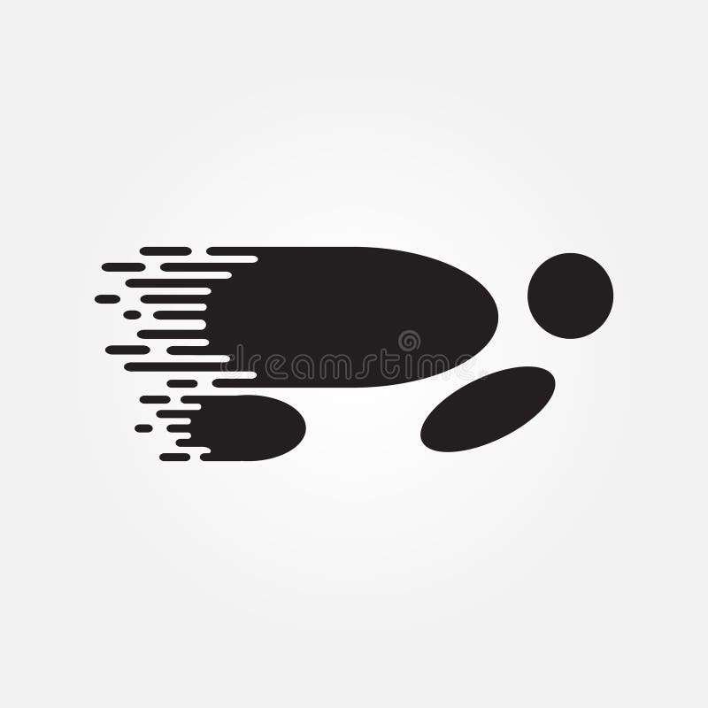 Fast Turtle Logo Vector with a Minimalist Stock Vector - Illustration ...