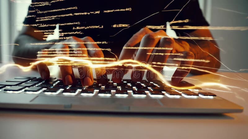 Programmer Writing Code Creating Software And Developing Application 8957