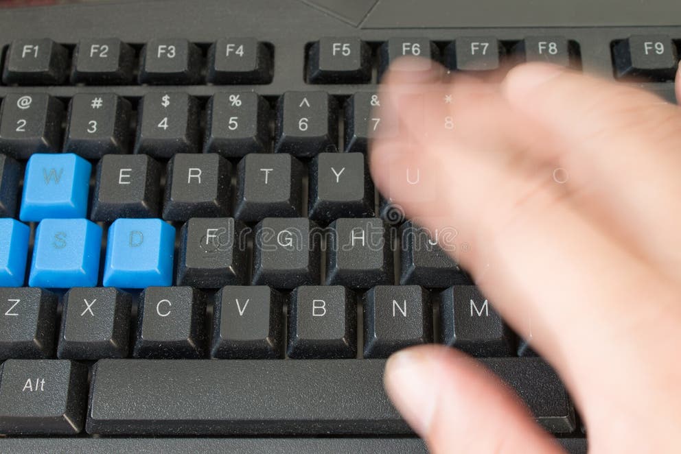 Fast typing stock image. Image of technology, keyboard - 47381073