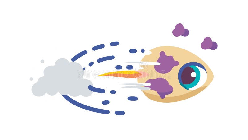 Fast Vision Focused Reaction, Vector Design Generative AI Stock Vector ...