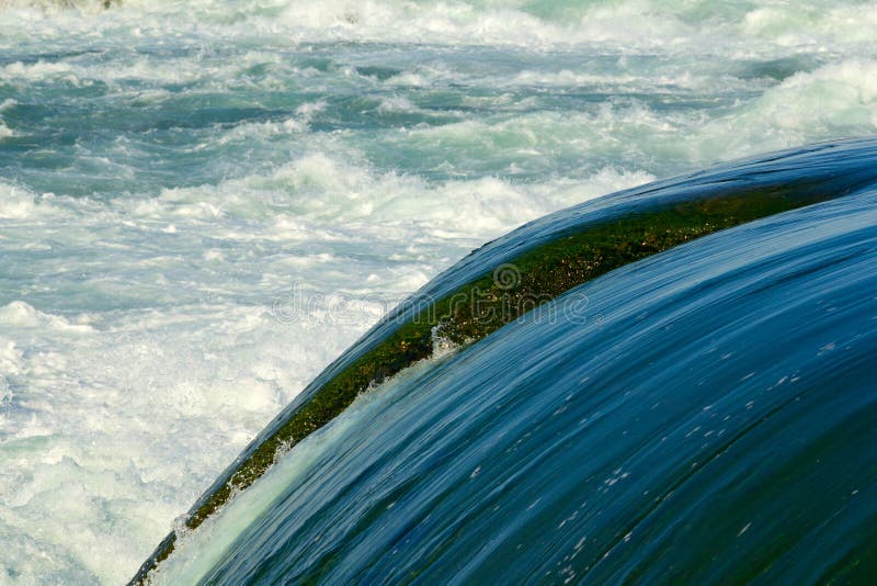 Fast Water in Niagara River Stock Photo - Image of niagara, water: 25740290