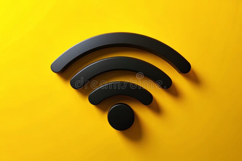Fast Wireless Internet Connectivity a Striking Visual Symbol for ...