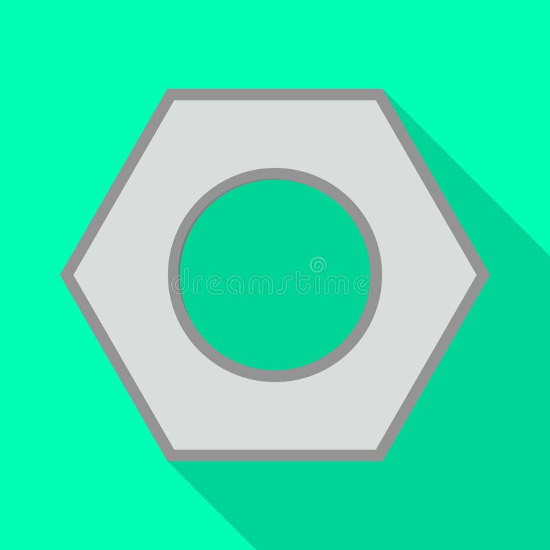 Fastener Head Vector Icon.Flat Vector Icon Isolated on White Background ...