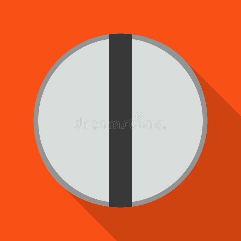 Fastener Head Vector Icon.Flat Vector Icon Isolated on White Background ...