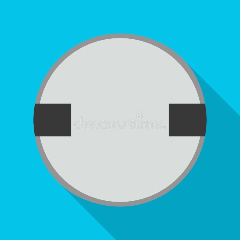 Fastener Head Vector Icon.Flat Vector Icon Isolated on White Background ...