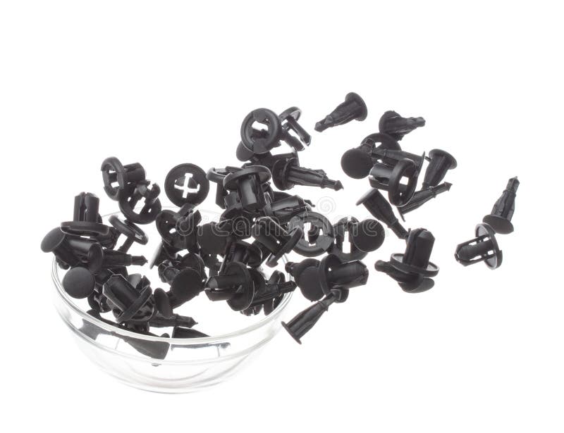 Fastener Plastic Clip Fly Explosion, Black Automobile Fastener Clip ...