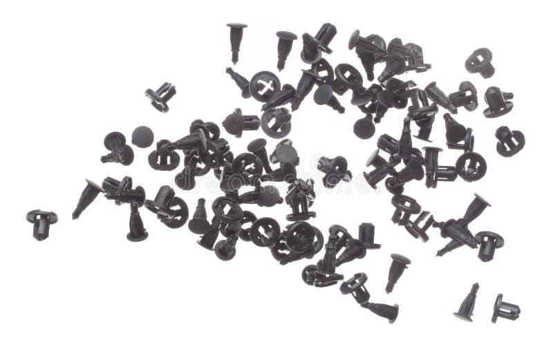 Fastener Plastic Clip Fly Explosion, Black Automobile Fastener Clip ...
