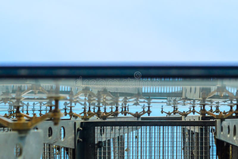 Fasteners Elements of Spider Glass System Stock Photo - Image of ...