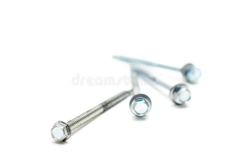 Fastening Screws Arrangement Stock Image - Image of fastening, screws ...