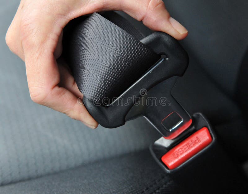 Fasten the seat belt stock photo. Image of fastening, belt - 4492192