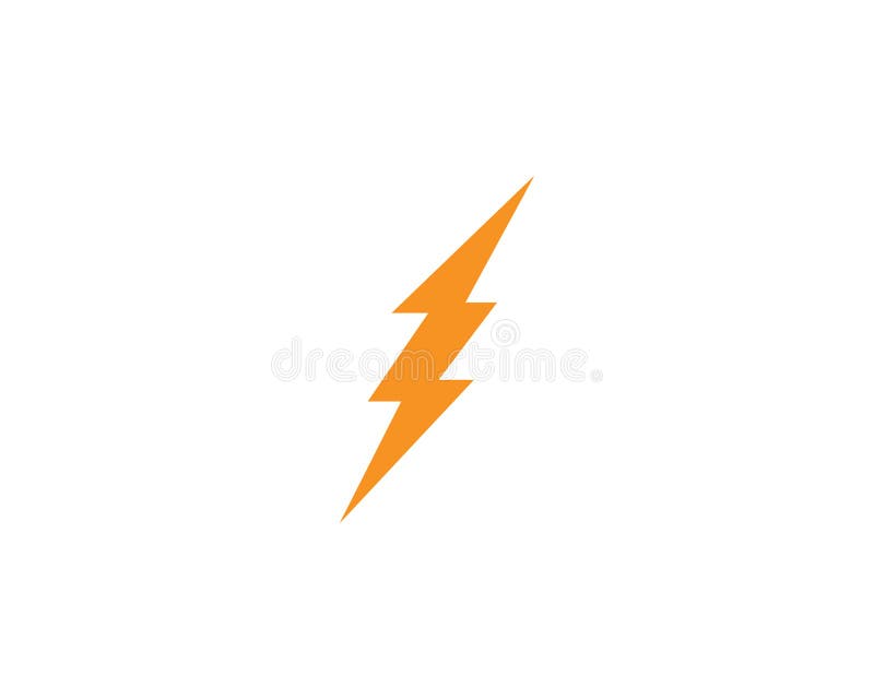 Faster LIGHTNING Logo Template Vector Icon Illustration Design,, Stock ...