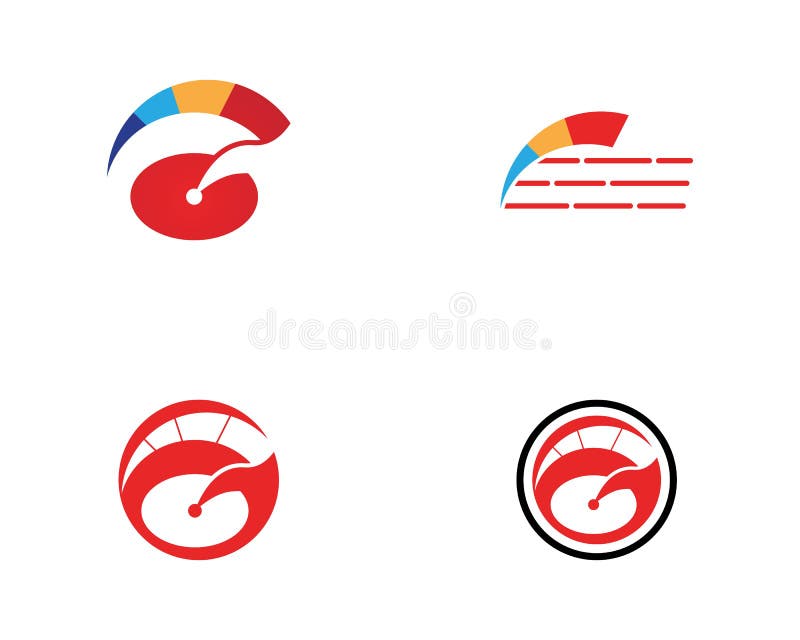 Faster Speed Logo Design Concept Stock Vector - Illustration of energy ...