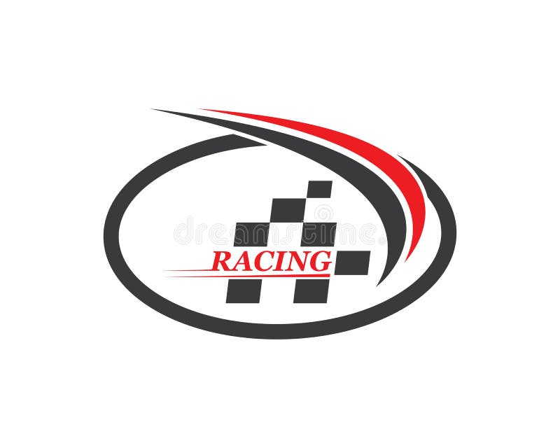 Faster Speed Logo Icon of Automotive Racing Concept Stock Vector ...