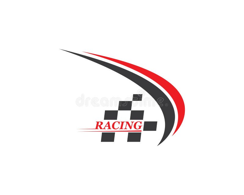 Faster Speed Logo Icon of Automotive Racing Concept Stock Vector ...