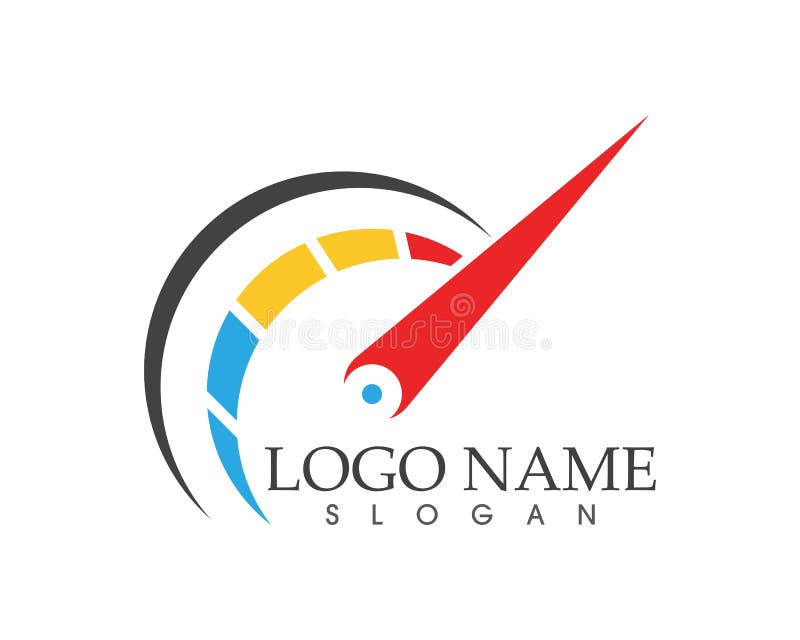 Faster Speed Logo Vector Template Stock Vector - Illustration of speed ...