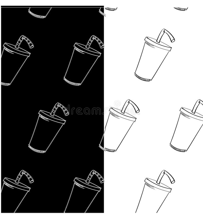 Fastfood cup soda stock vector. Illustration of dessert - 102992639