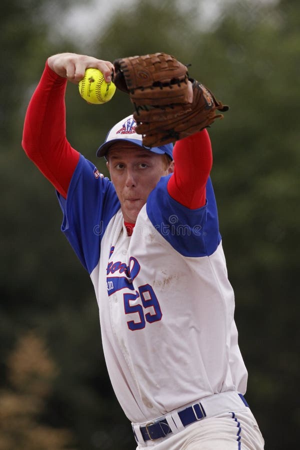 Pitcher Windup 3 stock photo. Image of gray, competition - 2350734