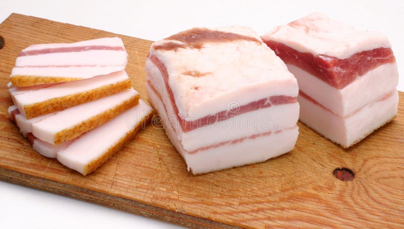 Pig fat isolated stock photo. Image of fruit, white, cholesterol - 7480866