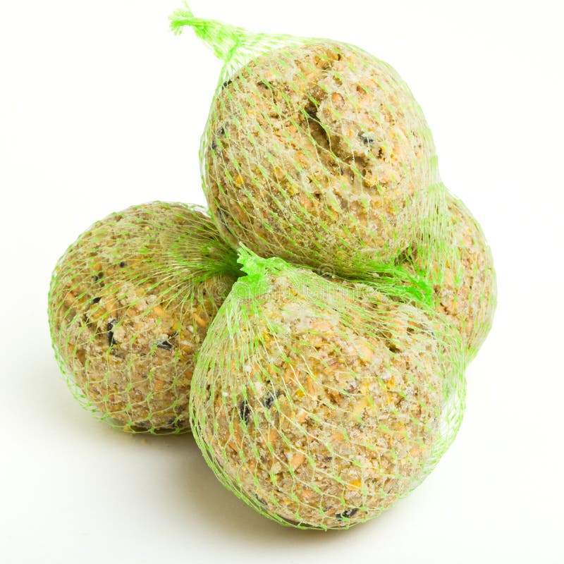 Fat Ball stock image. Image of bird, plastic, wildlife - 17444043