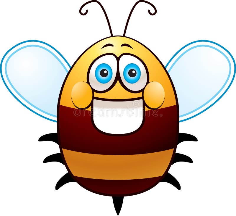 Fat Bee stock vector. Illustration of wings, bumblebee - 2032120